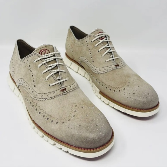 Cole Haan | Shoes | Mens Cole Haan Zerogrand Oxford Stucco Missing Shoe ...